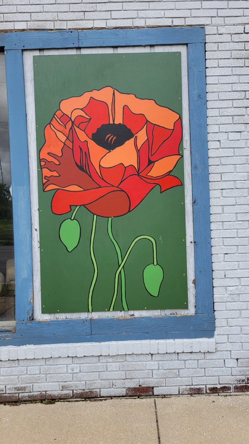 1625 Southeastern Window Murals - Indy Arts Council