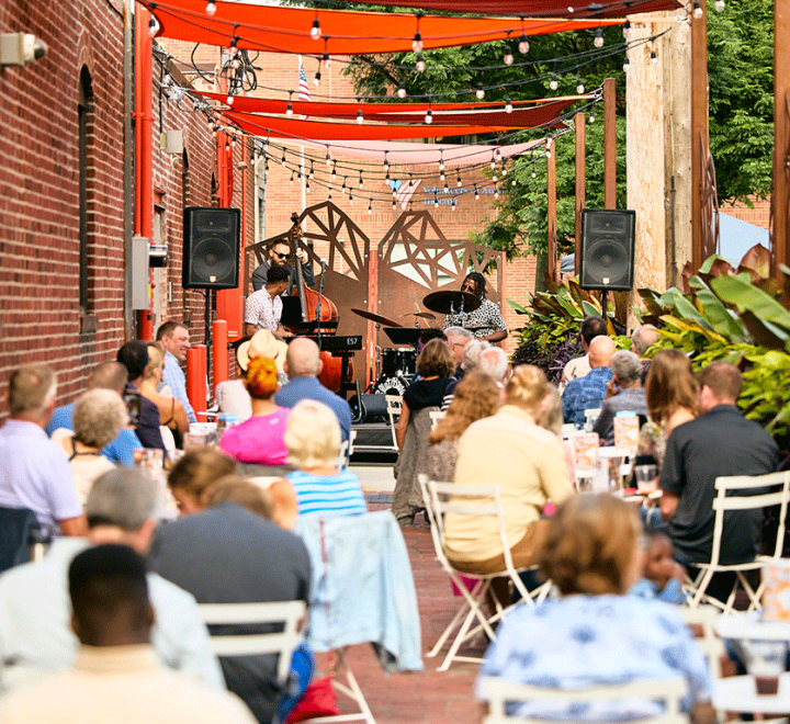 Goldie Ingram and and Bashiri Asad at The Alley - Indy Arts Council