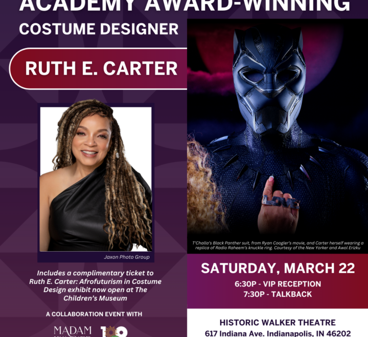 An Evening with Academy Award-Winning with Ruth E. Carter - Indy Arts ...